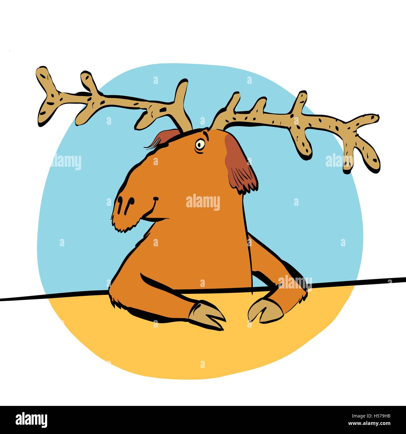 Funny christmas table Cut Out Stock Images & Pictures - Alamy