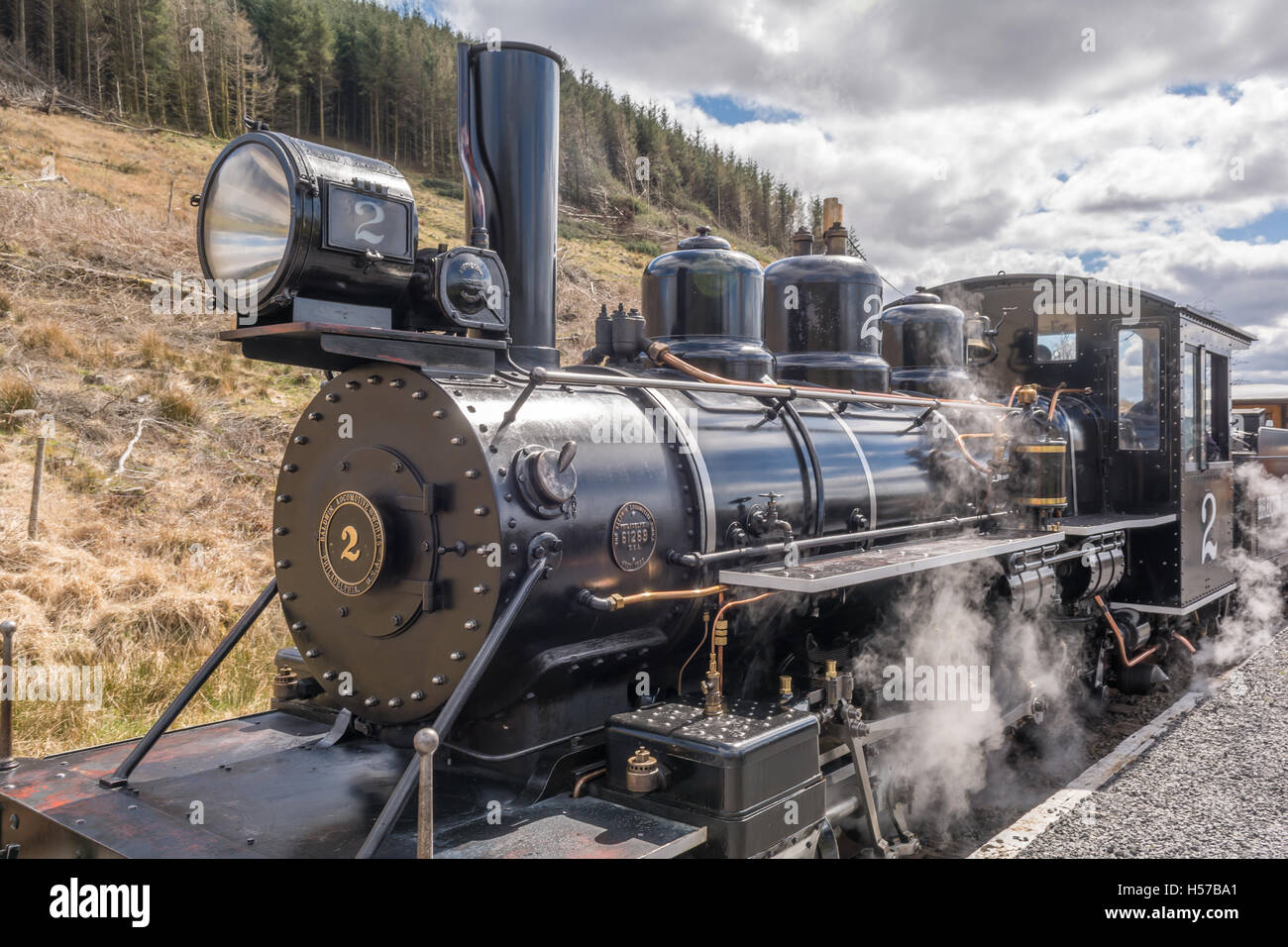 The brecon mountain railway hi-res stock photography and images - Alamy