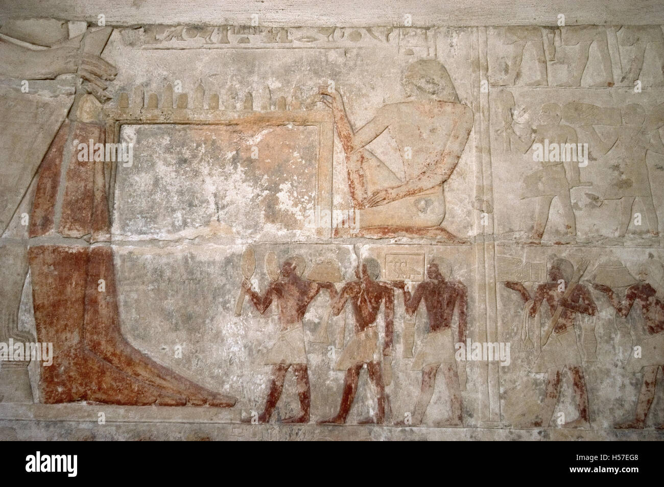 Egypt. Necropolis of Saqqara. Mastaba of Mereruka, priest of Pharaoh ...