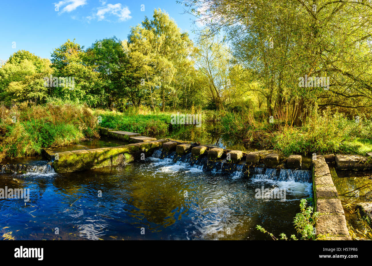The River Cole in Birmingham, England, close to the boyhood home of the ...