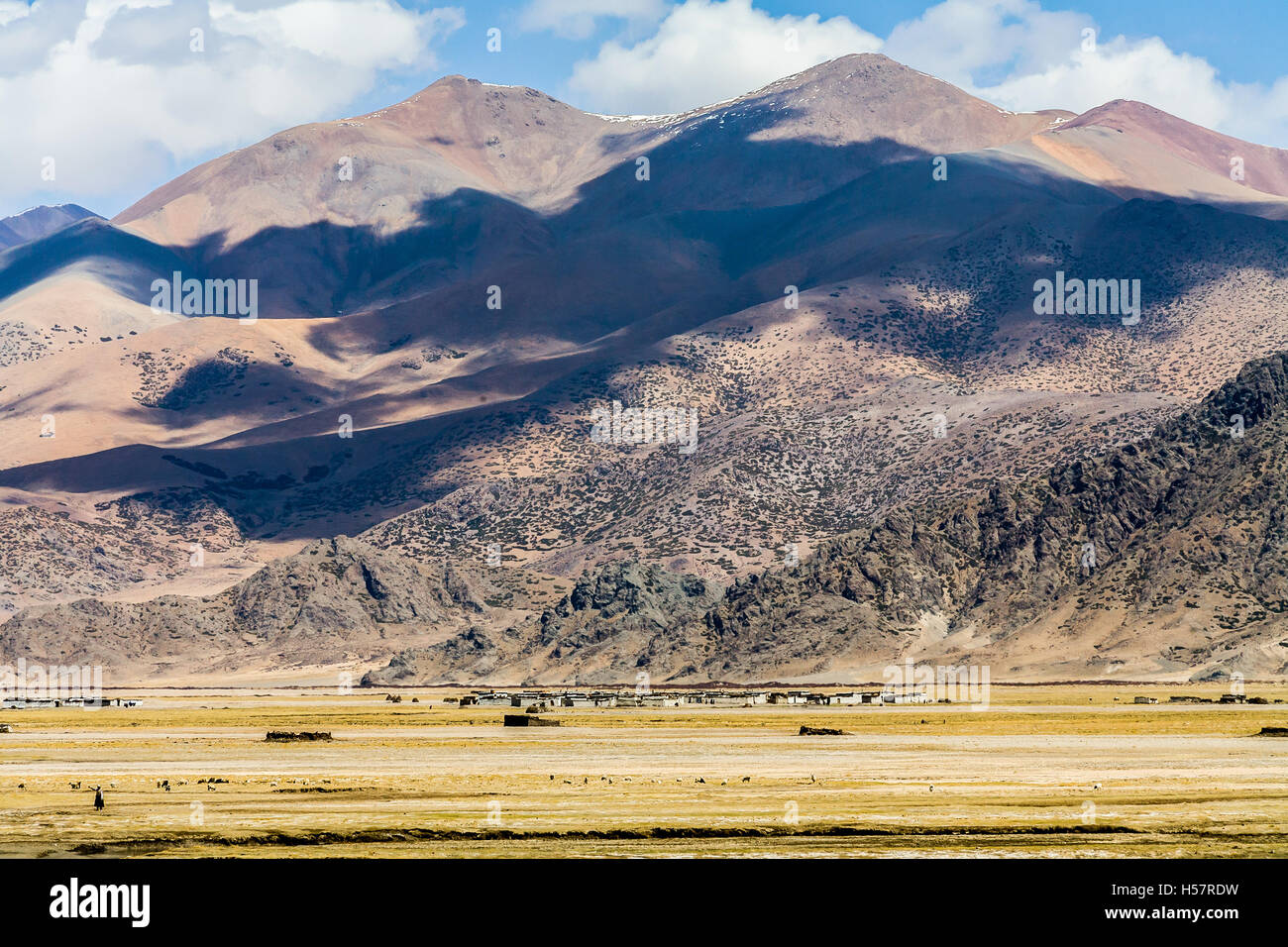 Beautiful landscape of Tibetan Plateau Stock Photo - Alamy