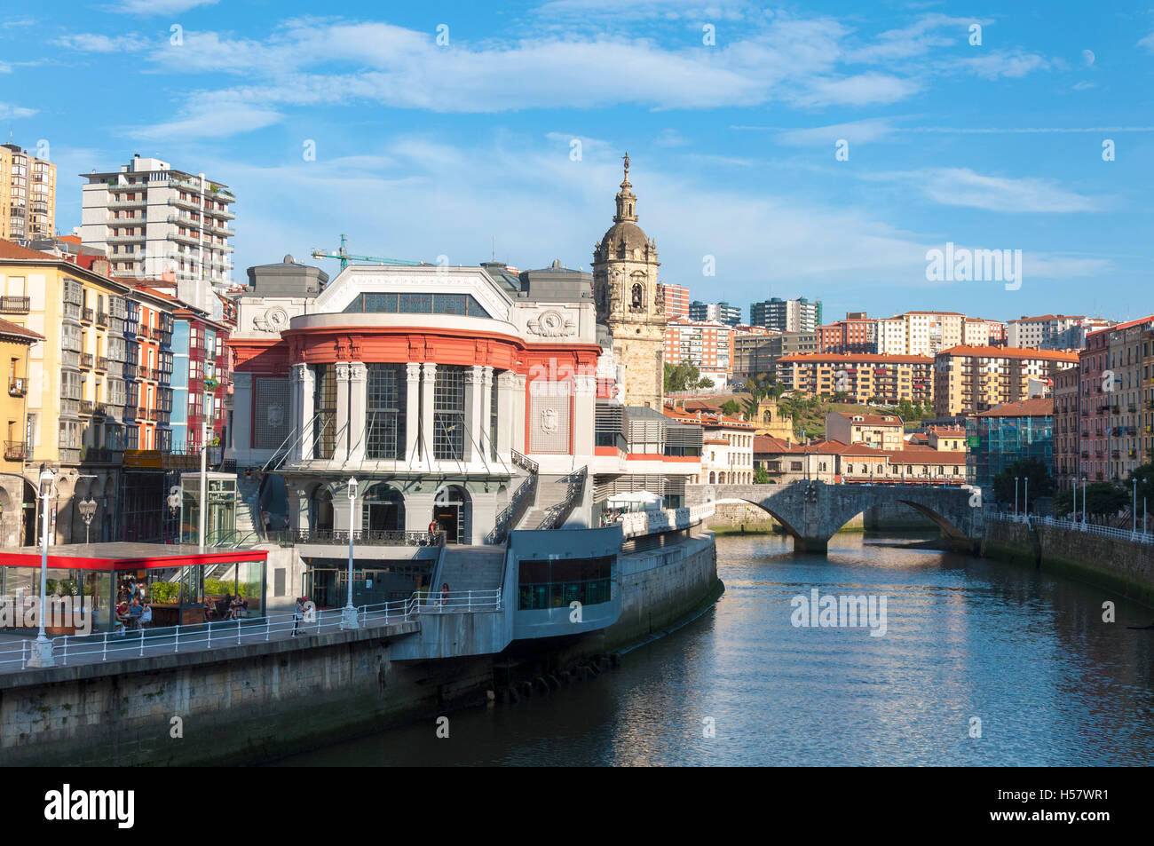 Bilbao old town hi-res stock photography and images - Alamy