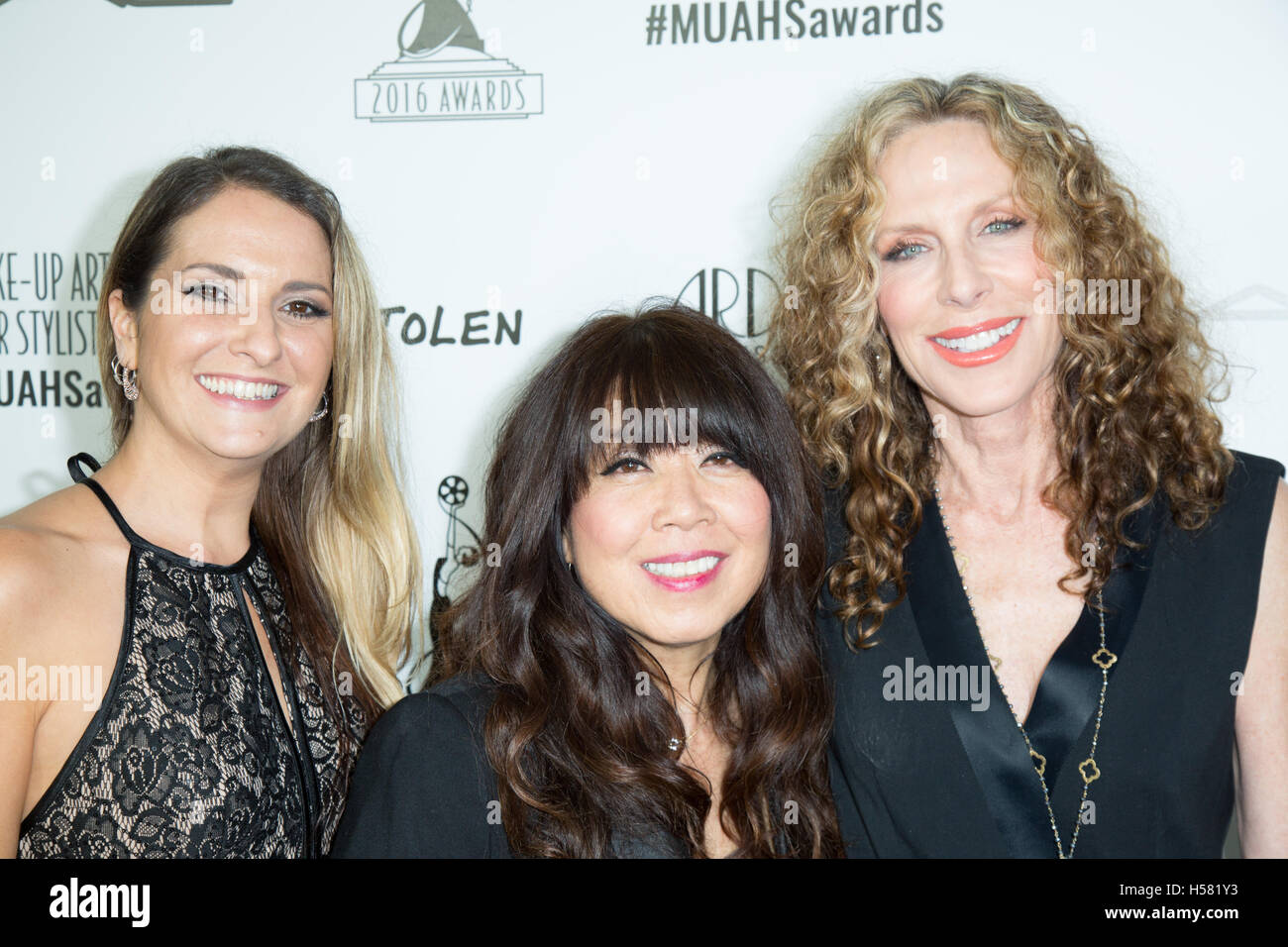 Melanie Hughes-Weaver, Judy Yonemoto, and Erica Dewey attend 2016 Make ...