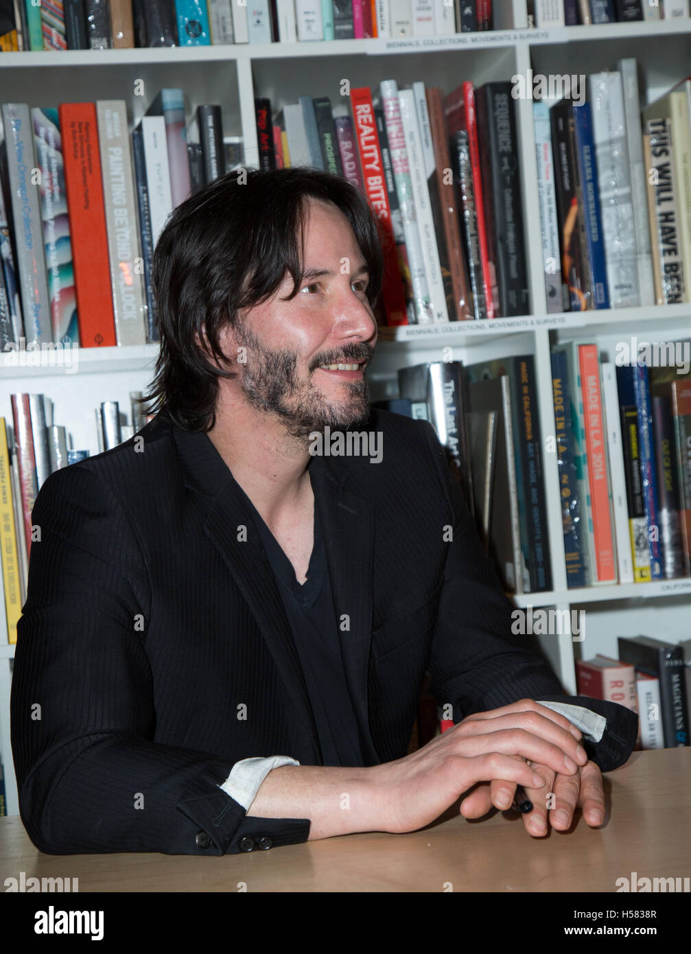 Keanu Reeves attends Alexandra Grant and Keanu Reeves book “Shadows ...