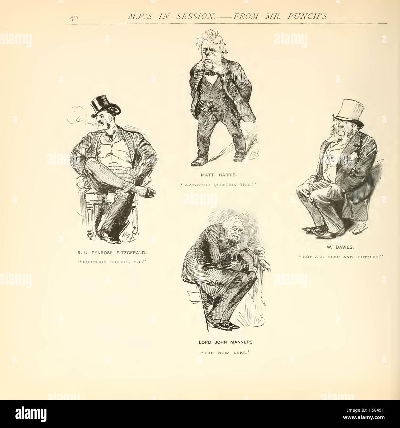 Parlaimentary portrait gallery hi-res stock photography and images - Alamy