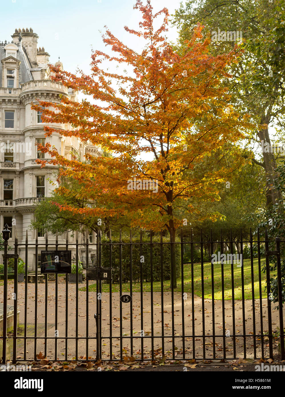 London, United Kingdom - October 17, 2016: Inner London, the Temple. At ...