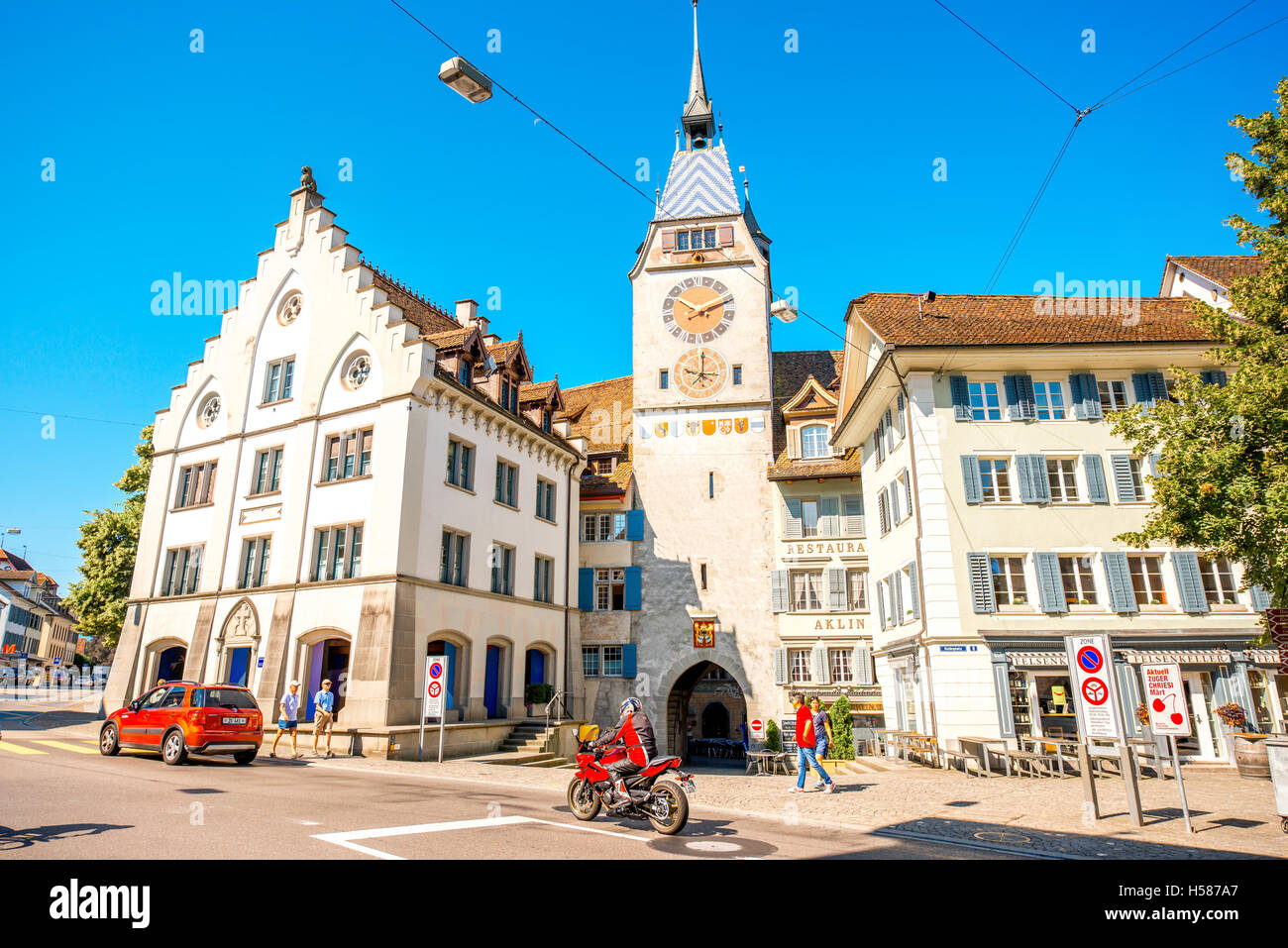 Switzerland zug zug old town hi-res stock photography and images - Alamy