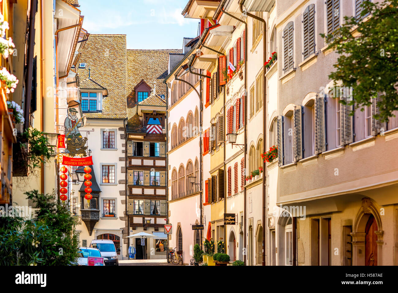 Zug town in Switzerland Stock Photo - Alamy