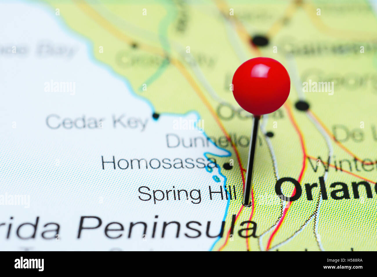 Hill map hi-res stock photography and images - Alamy