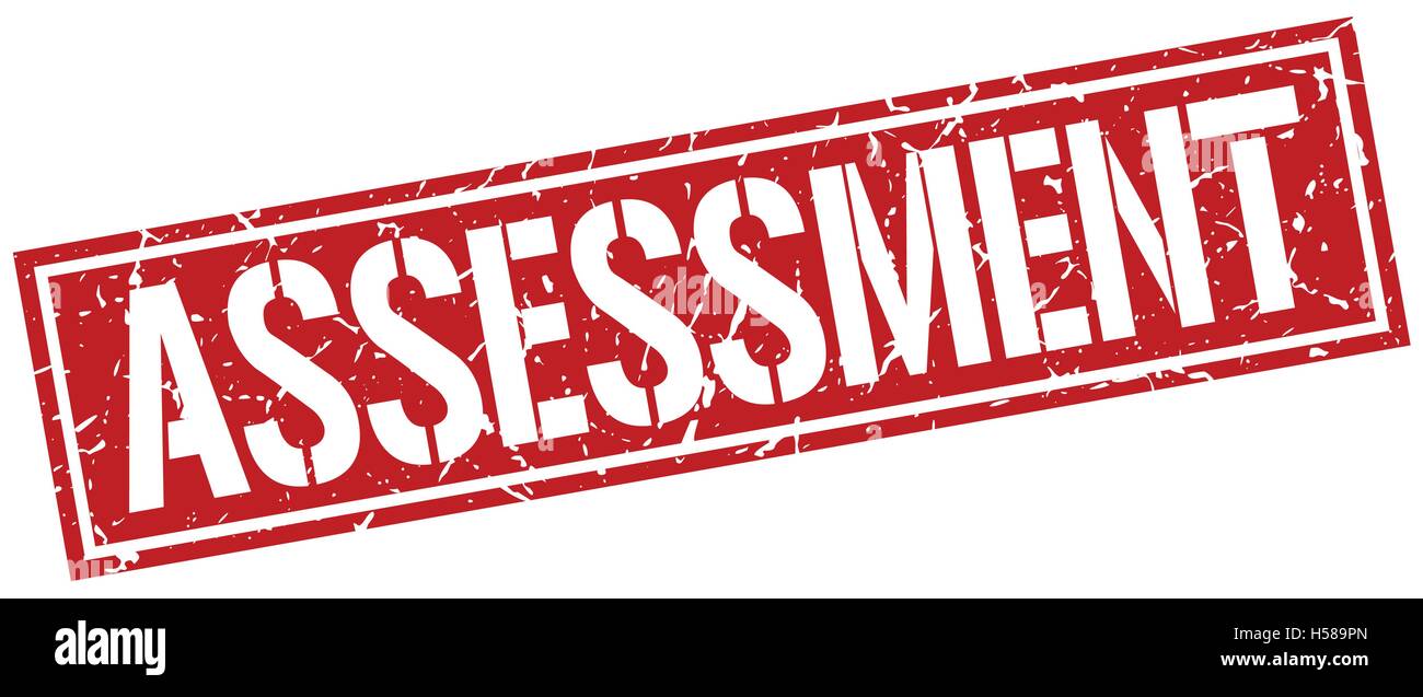 assessment square grunge stamp Stock Vector Image & Art - Alamy