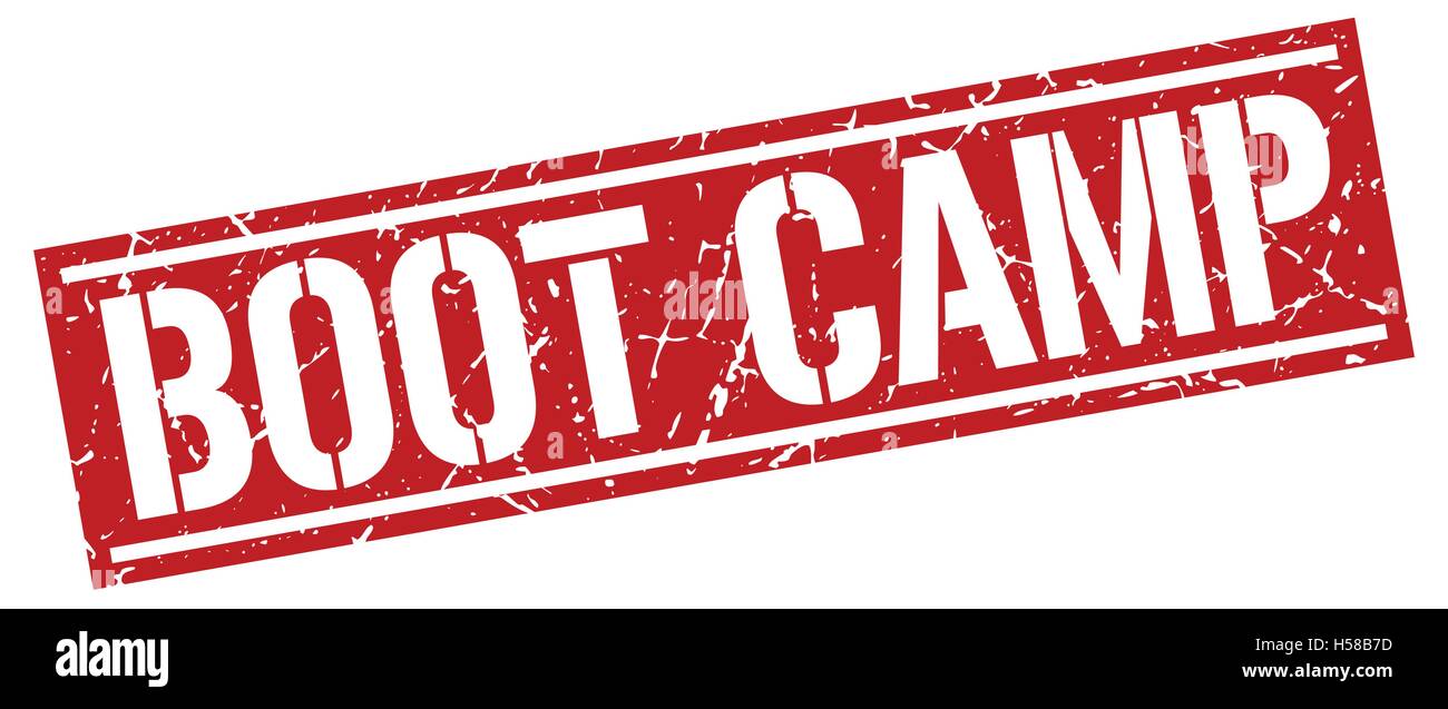 boot camp square grunge stamp Stock Vector Image & Art - Alamy