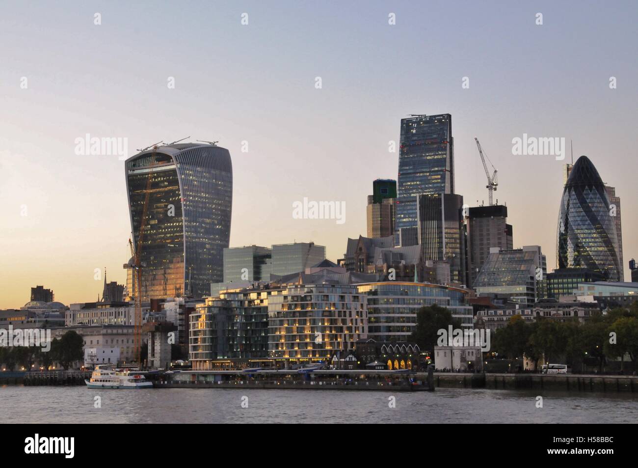 The City of London's financial district Stock Photo - Alamy