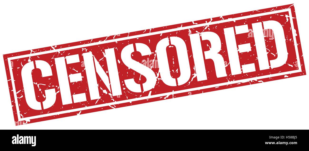 censored square grunge stamp Stock Vector Image & Art - Alamy