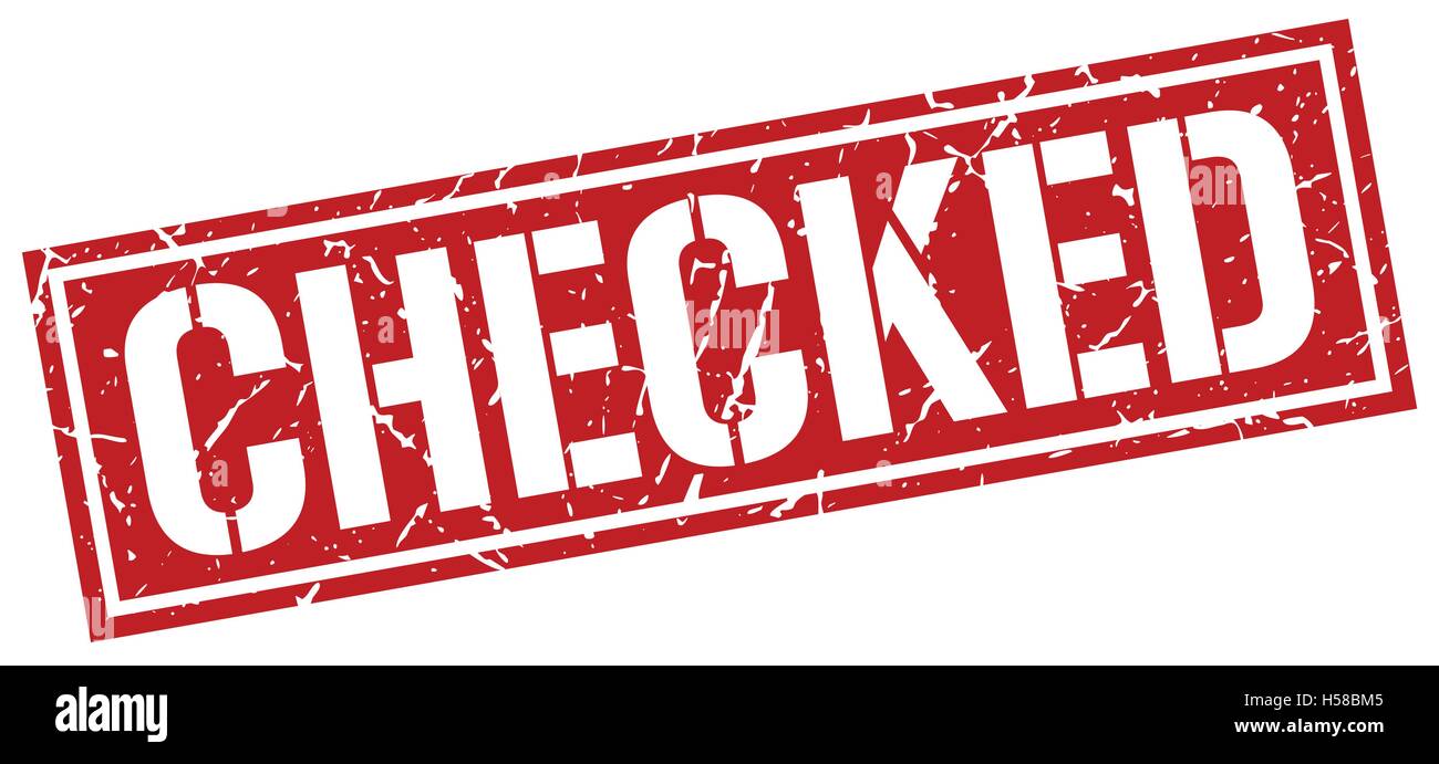 checked square grunge stamp Stock Vector Image & Art - Alamy