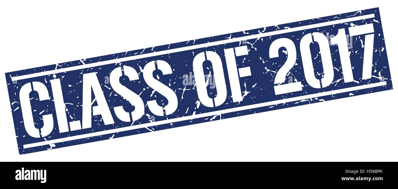 class of 2017 square grunge stamp Stock Vector Image & Art - Alamy