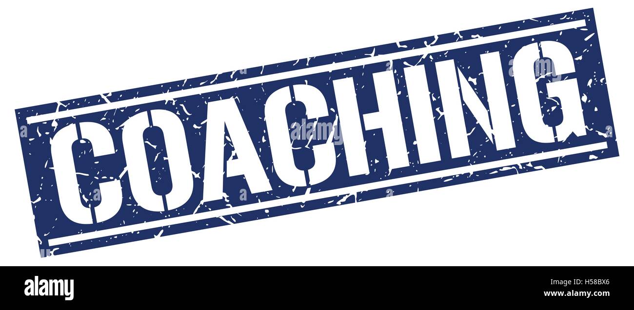 coaching square grunge stamp Stock Vector Image & Art - Alamy