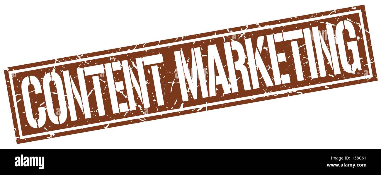 content marketing stamp. content marketing square grunge sign. content ...