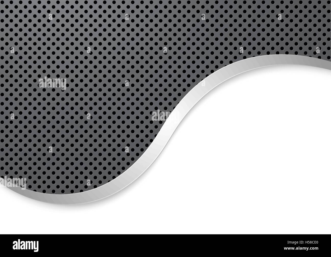 Abstract Perforated Metal Background Stock Vector Image & Art - Alamy