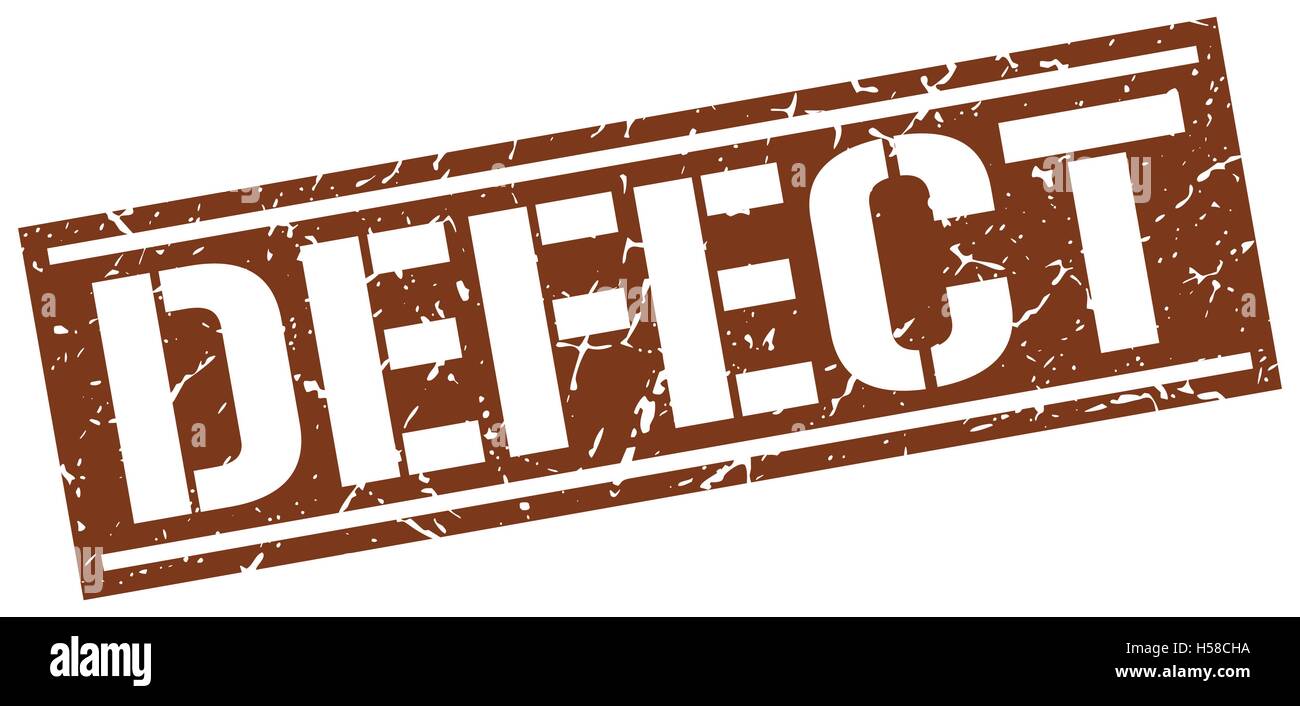 defect square grunge stamp Stock Vector Image & Art - Alamy