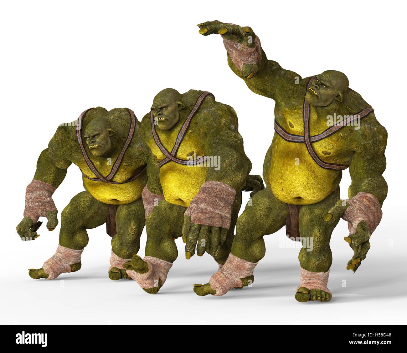Ogre Cut Out Stock Images & Pictures - Alamy