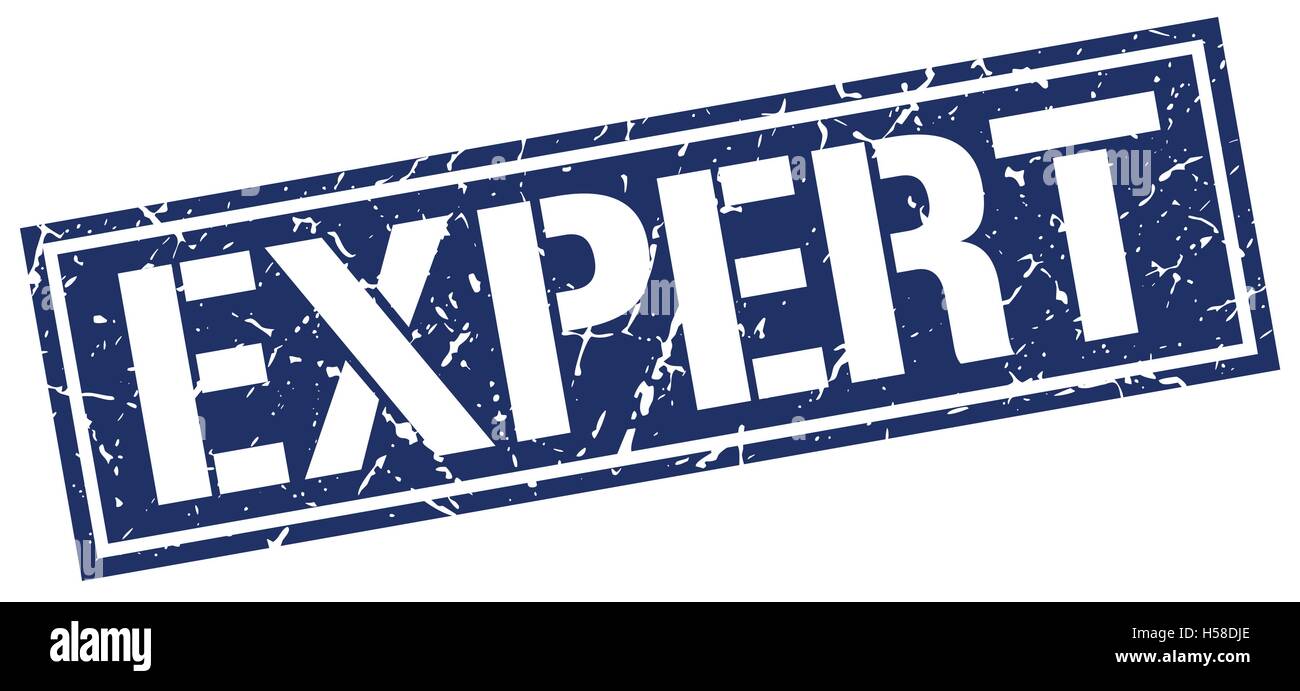expert square grunge stamp Stock Vector Image & Art - Alamy