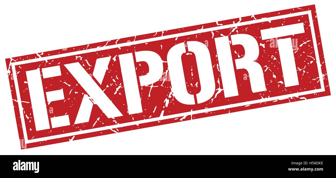 Export stamp square grunge hi-res stock photography and images - Alamy