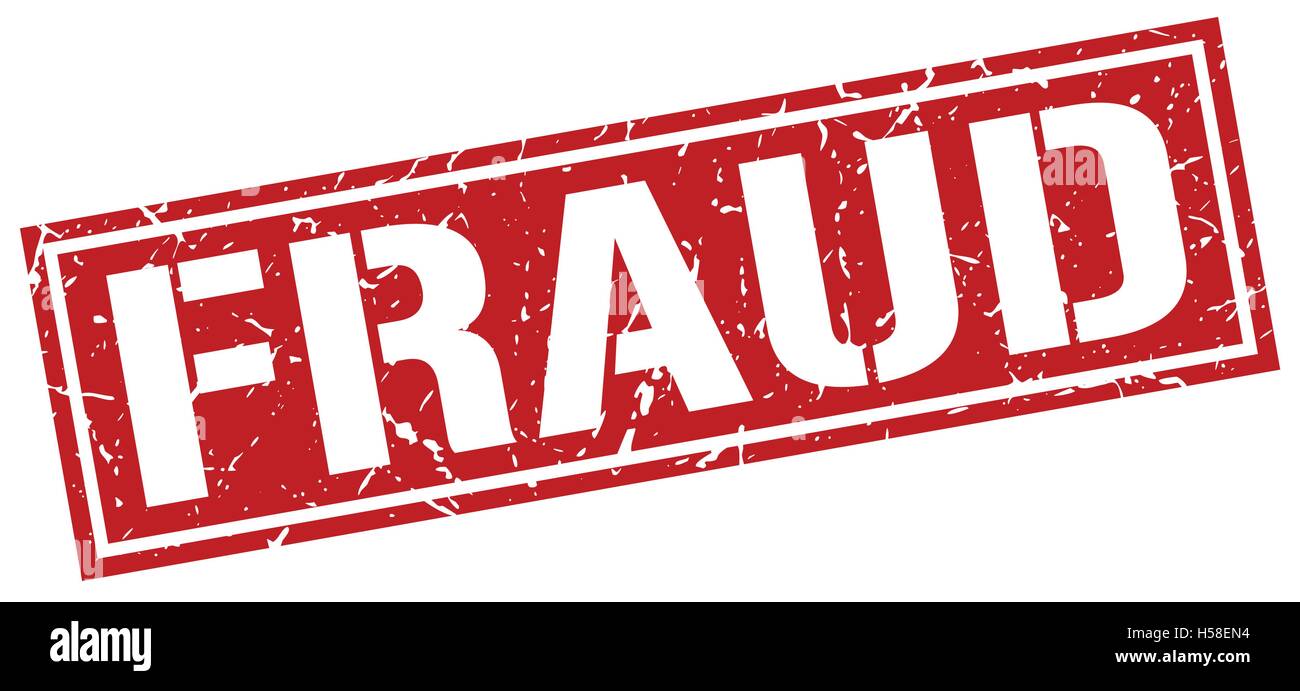 fraud square grunge stamp Stock Vector Image & Art - Alamy