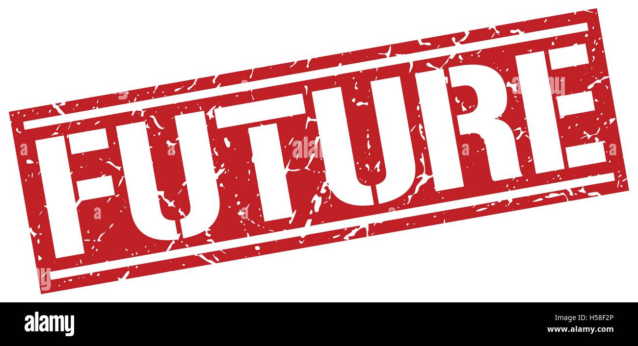Future square stamp grunge Stock Vector Images - Alamy