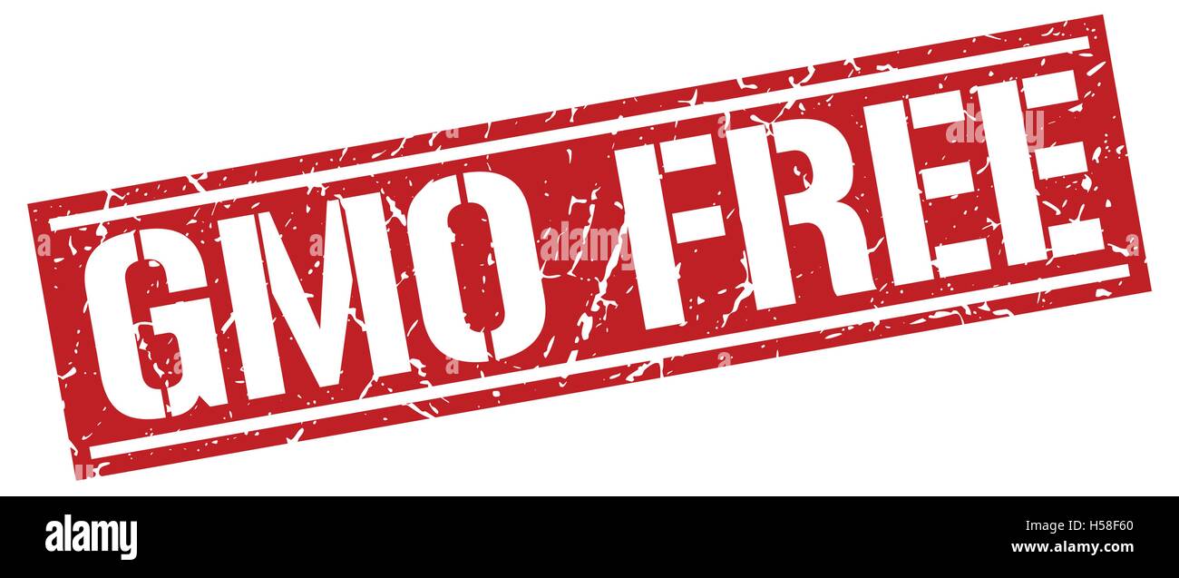 Gmo free square stamp hi-res stock photography and images - Alamy