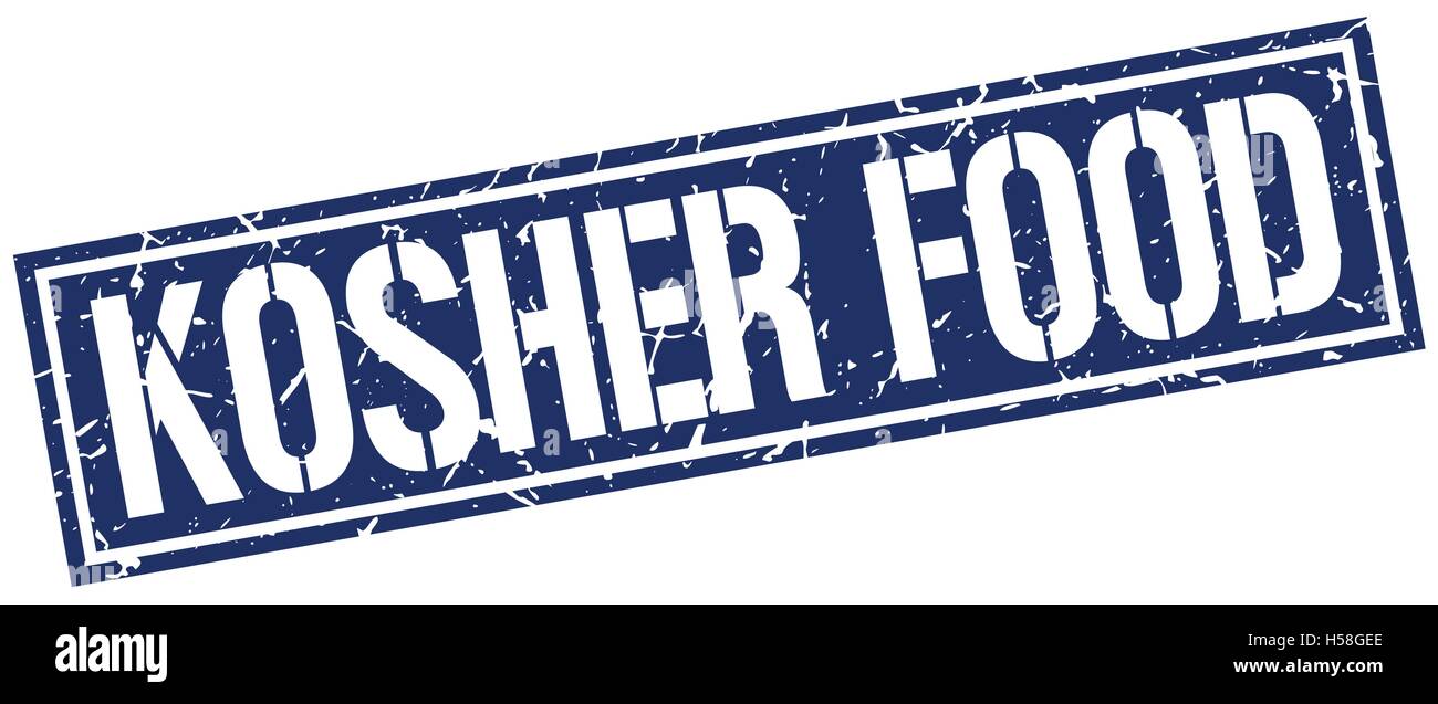 Kosher square isolated sign hi-res stock photography and images - Alamy