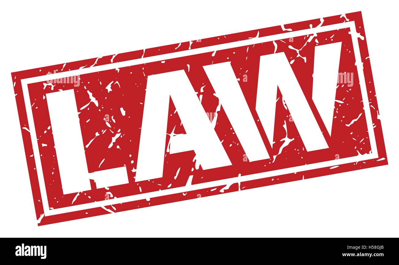 Law square stamp grunge hi-res stock photography and images - Alamy
