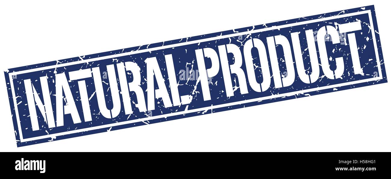 natural product square grunge stamp Stock Vector Image & Art - Alamy