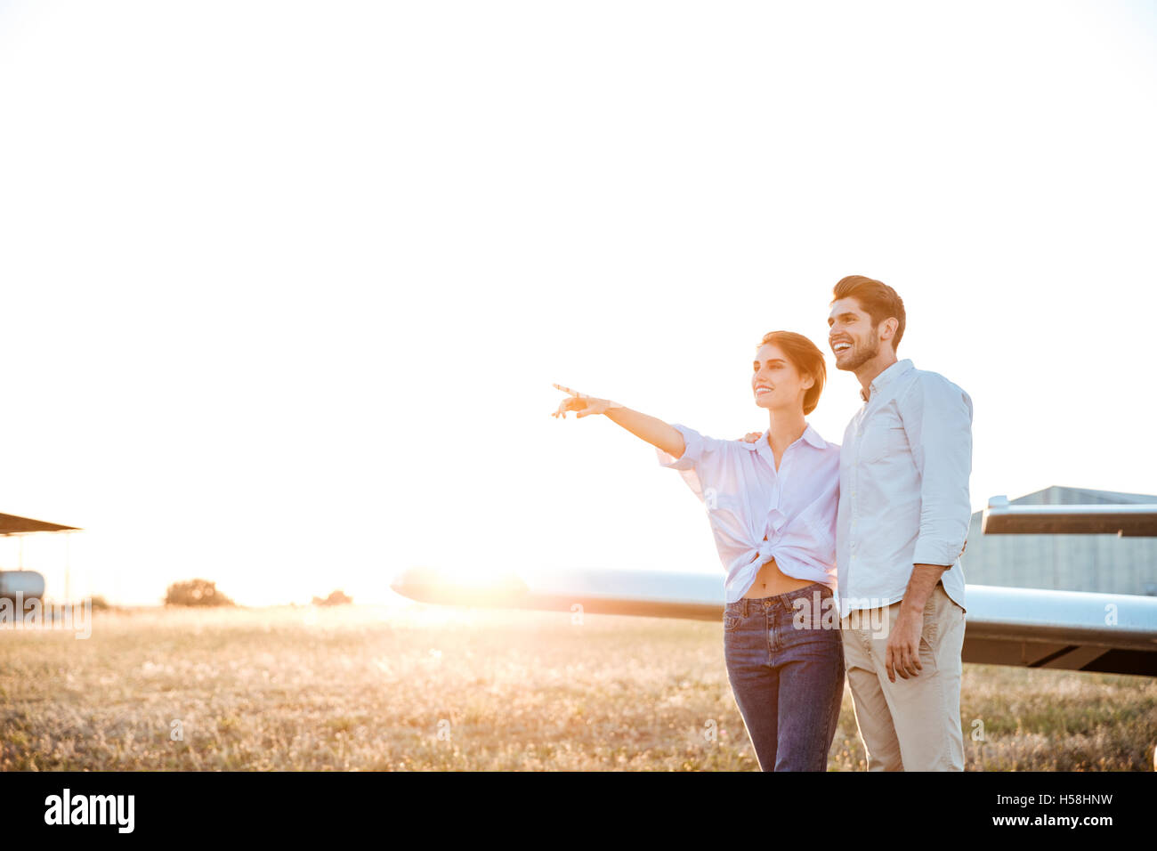 Two aircraft together hi-res stock photography and images - Alamy
