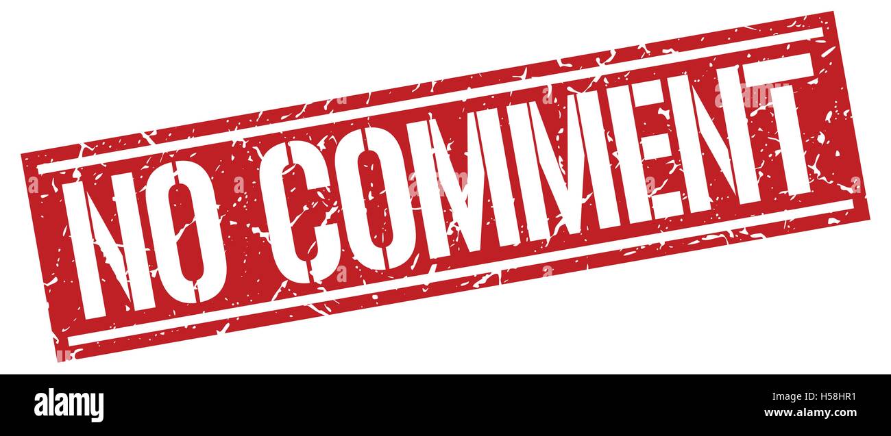 no comment square grunge stamp Stock Vector Image & Art - Alamy