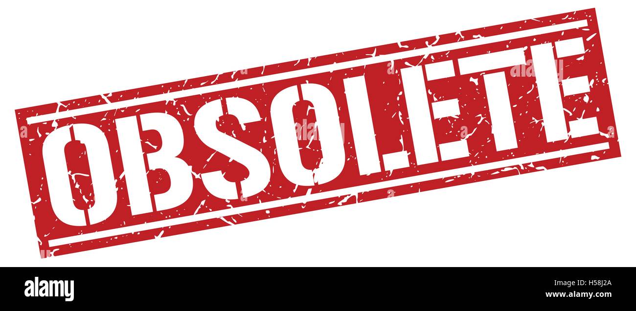 obsolete square grunge stamp Stock Vector Image & Art - Alamy