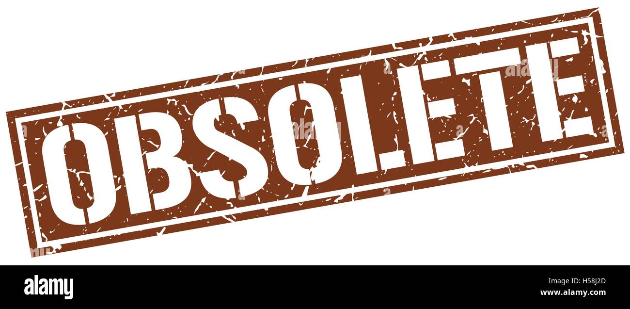 obsolete square grunge stamp Stock Vector Image & Art - Alamy