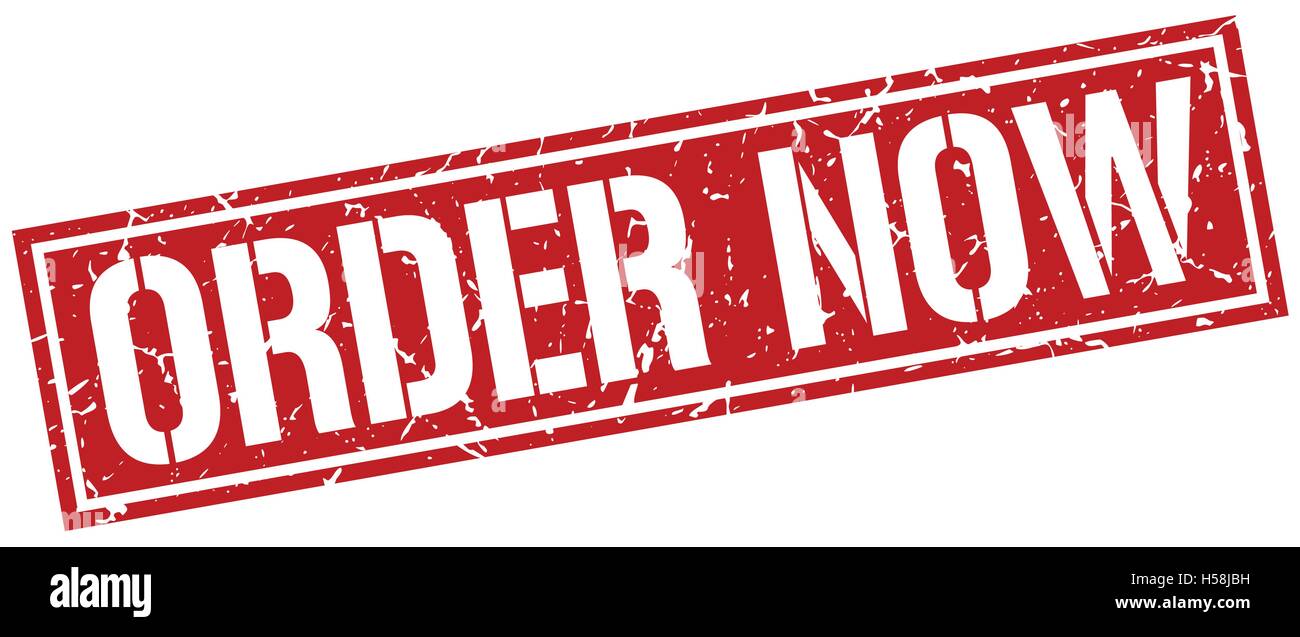 order now square grunge stamp Stock Vector Image & Art - Alamy