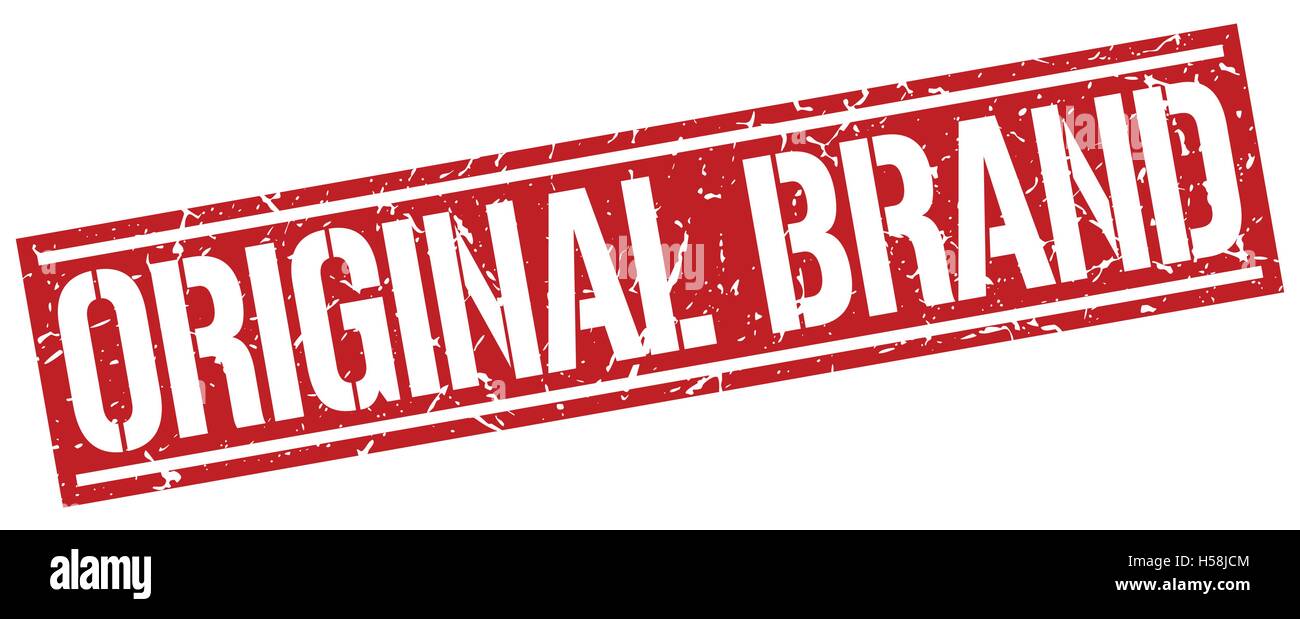 Brand square grunge stamp hi-res stock photography and images - Alamy