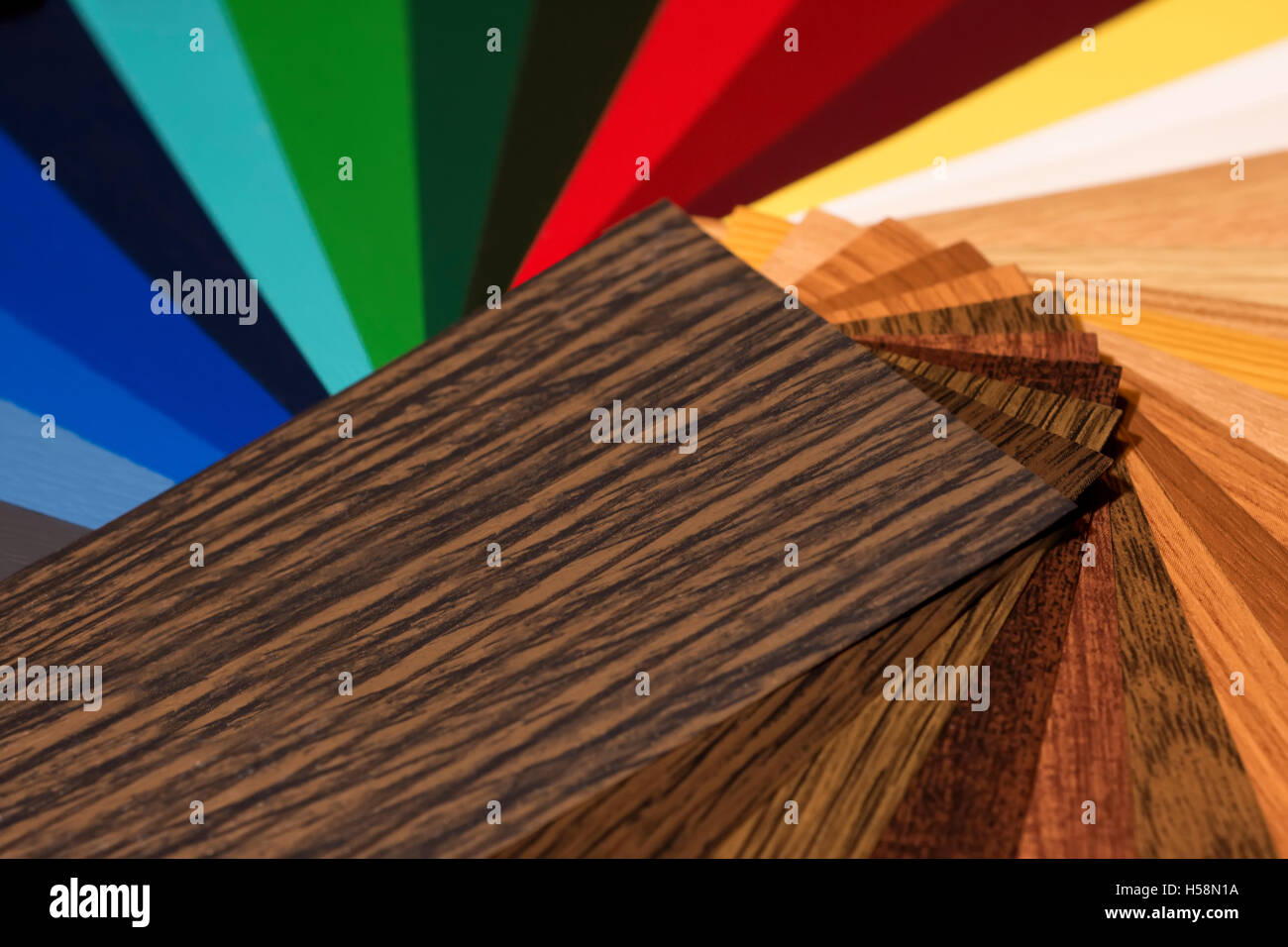 Color samples circle hi-res stock photography and images - Alamy