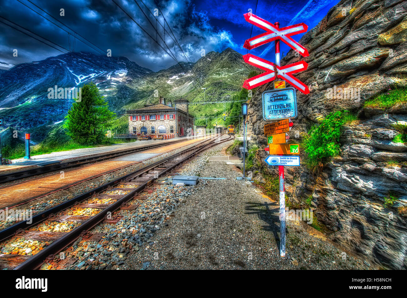 Hdr image switzerland hi-res stock photography and images - Alamy