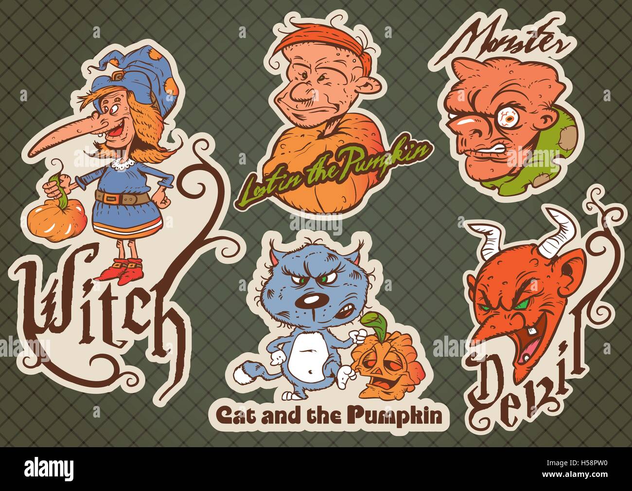 Devil drawing hi-res stock photography and images - Alamy