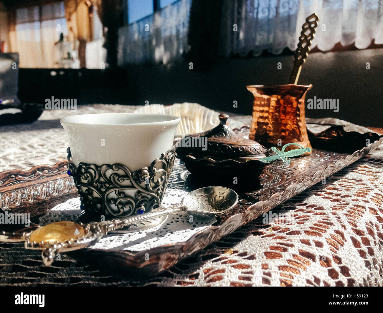 Turkish coffee shop hi-res stock photography and images - Alamy