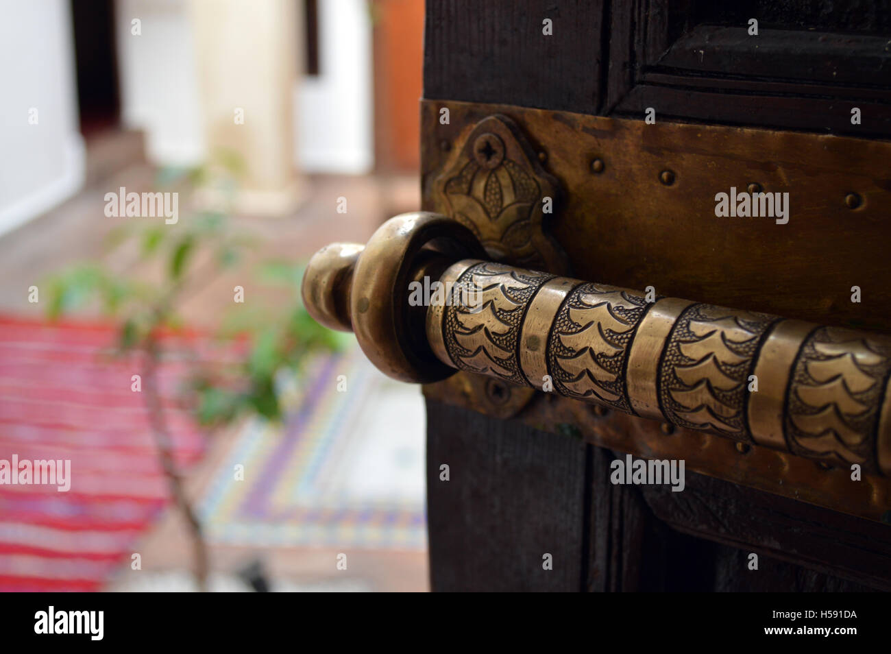 A door in Marrakesh, Morocco Stock Photo - Alamy