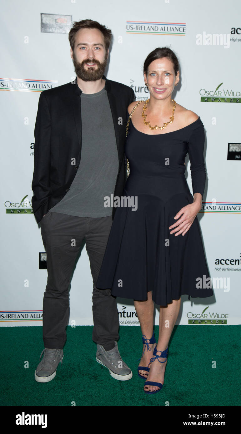 Benjamin Cleary and Serena Armitage attend 2016 Oscar Wilde: Honoring ...