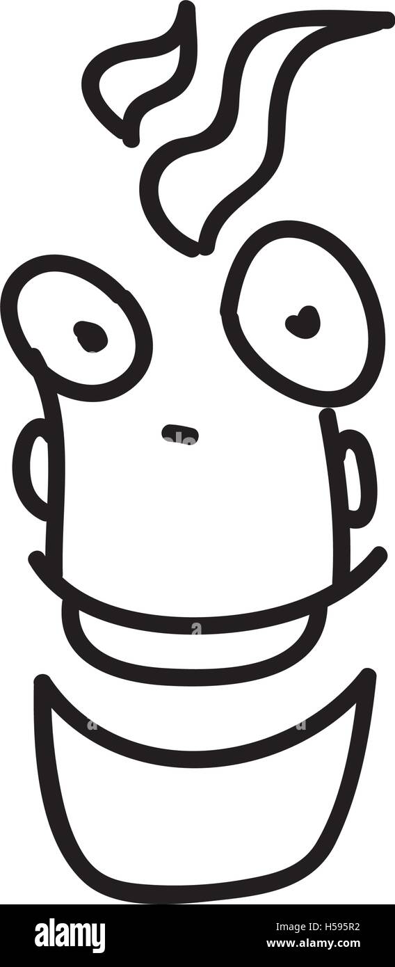 Character is looking forward Stock Vector Image & Art - Alamy