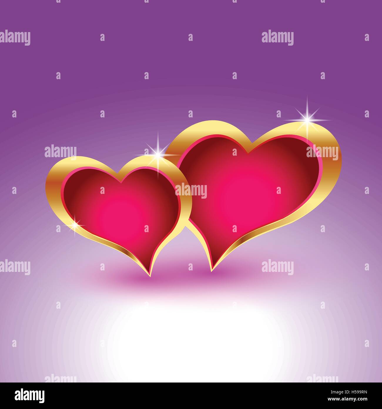 Two realistic vector 3d Stock Vector Images - Alamy