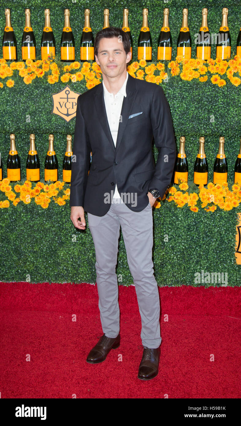 Actor James Marsden attends the Sixth-Annual Veuve Clicquot Polo ...