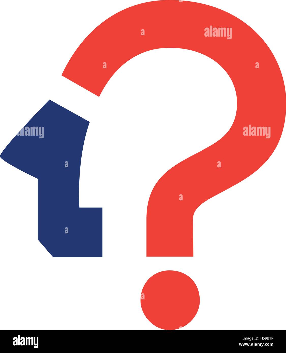 Isolate question mark Stock Vector Images - Alamy