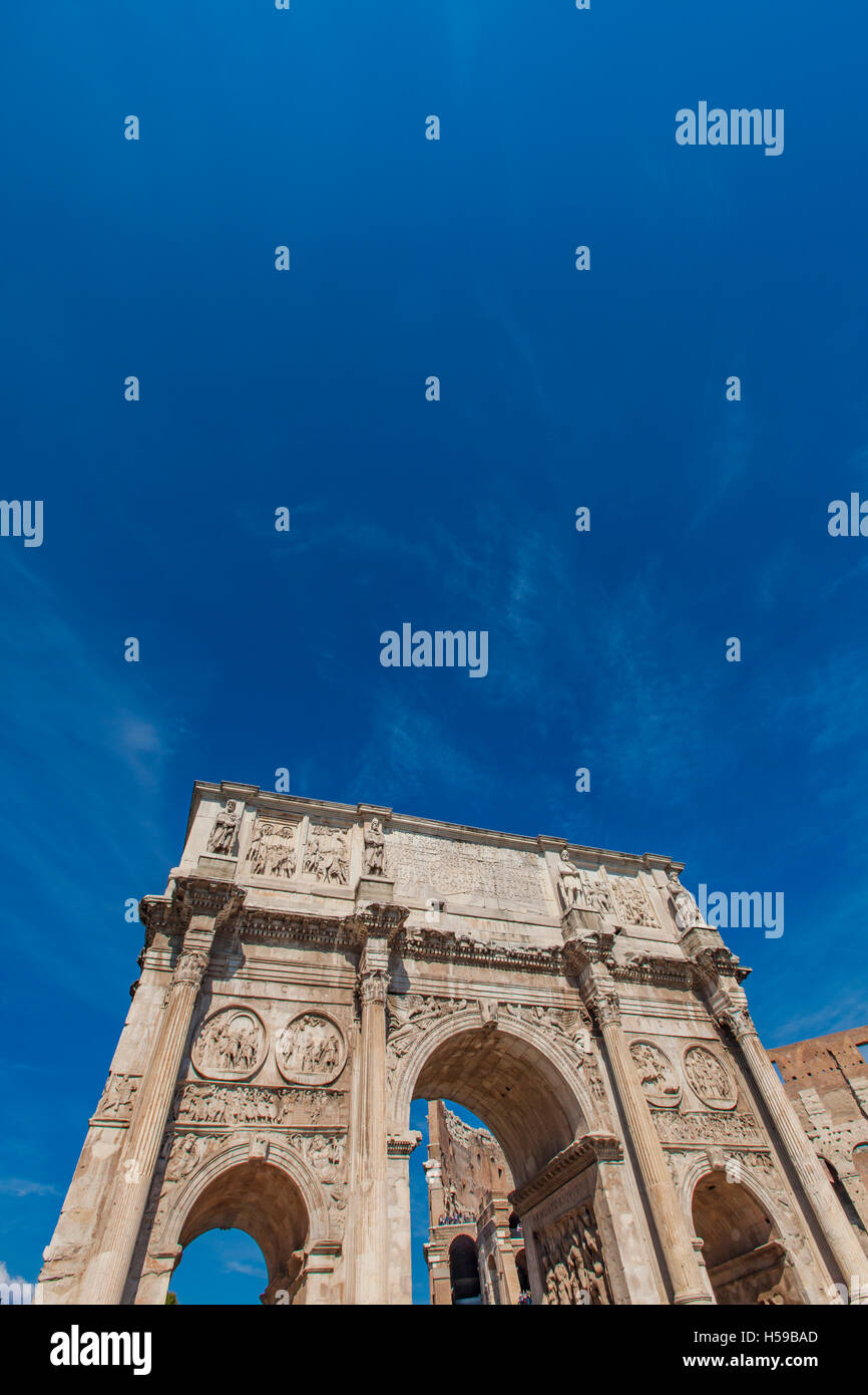 Arch of constantine in rome hi-res stock photography and images - Alamy