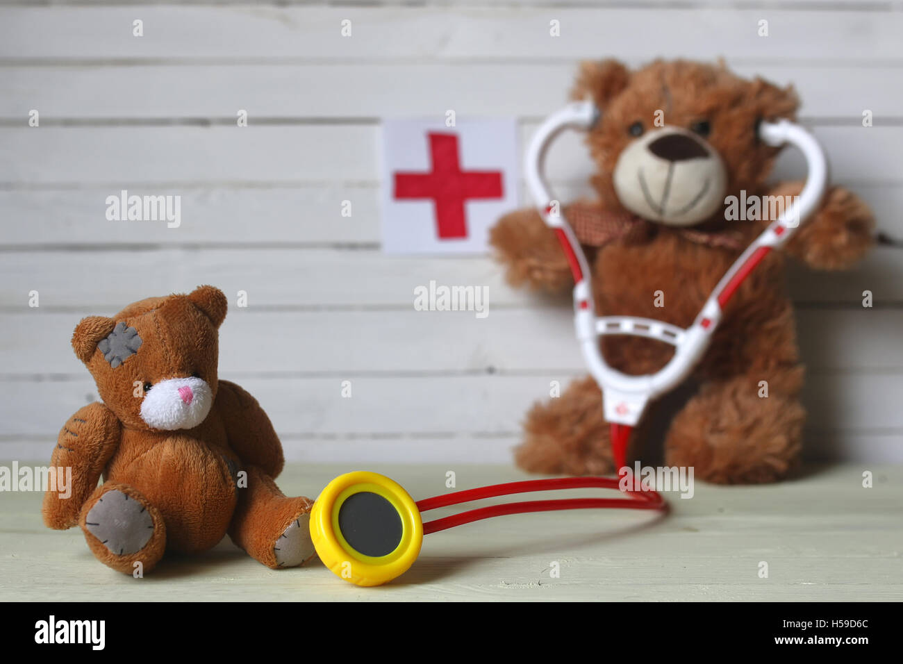 toy teddy doctor Stock Photo - Alamy